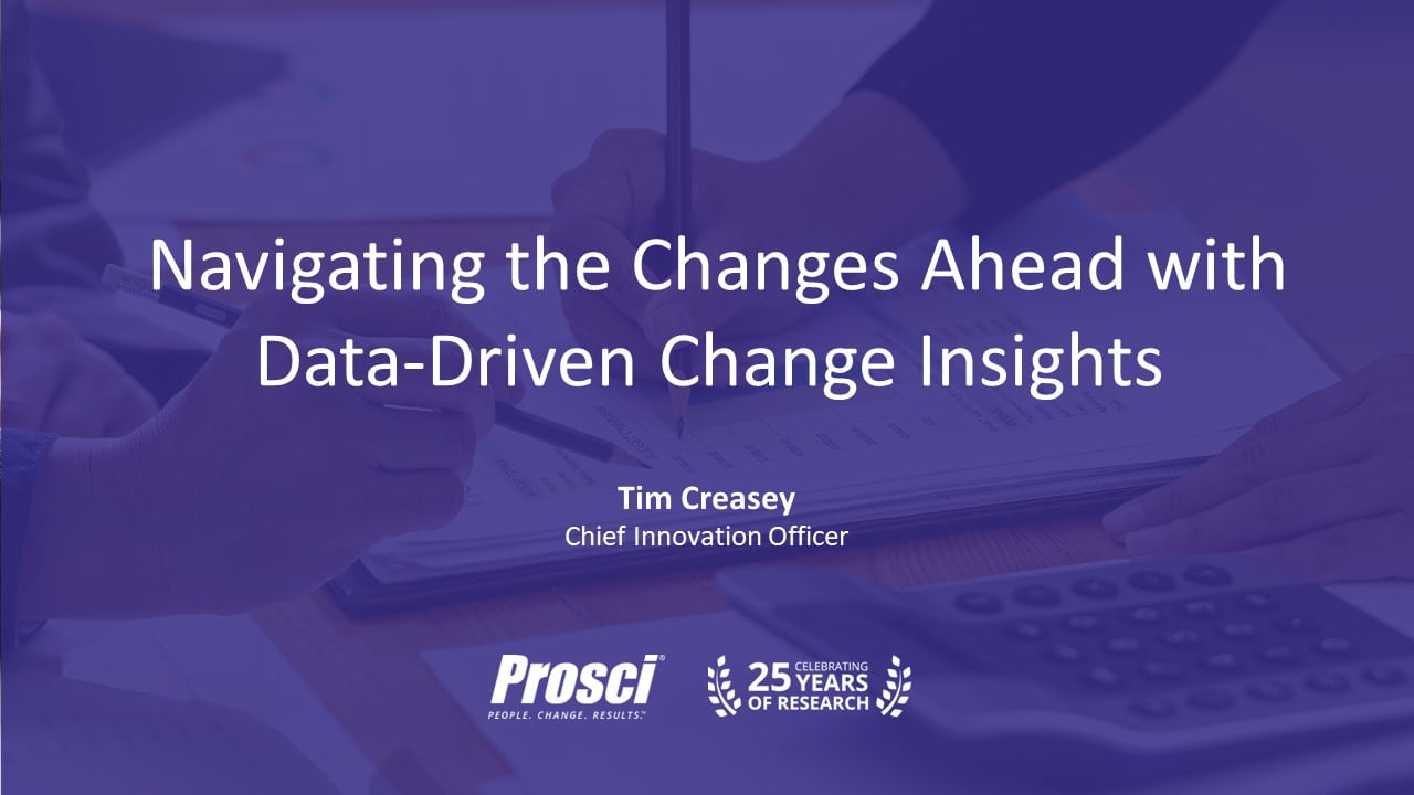 Navigating the Changes Ahead with Data-Driven Change Insights